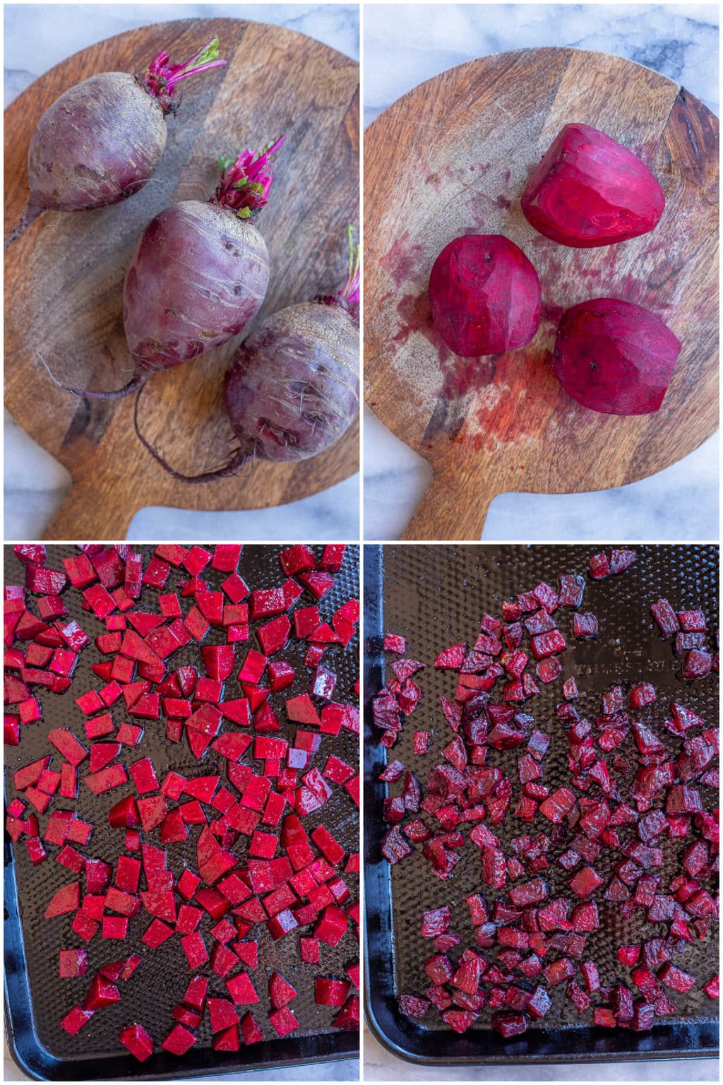 Vegan Beet Burgers with Brown Rice and Chickpeas - She Likes Food