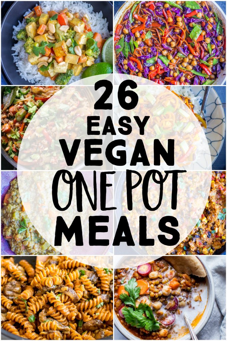 26 Easy Vegan One Pot Meals - She Likes Food