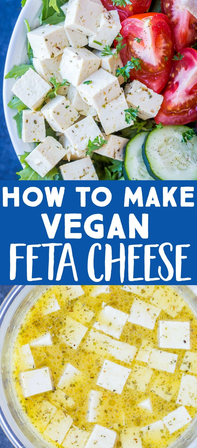 How To Make Vegan Feta Cheese - She Likes Food