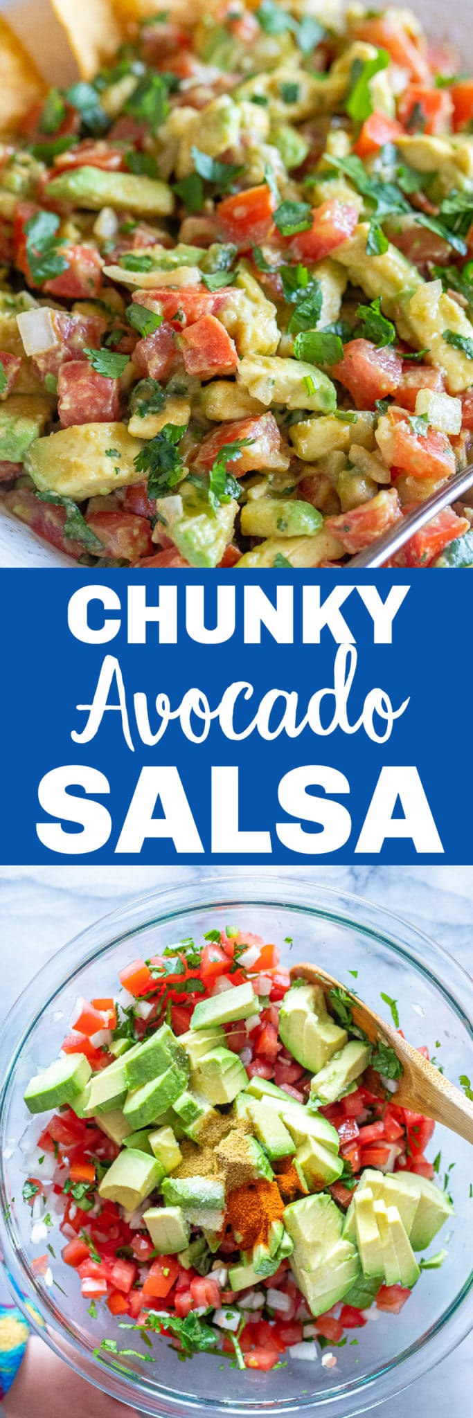 Chunky Avocado Salsa - She Likes Food