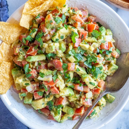 Chunky Avocado Salsa - She Likes Food