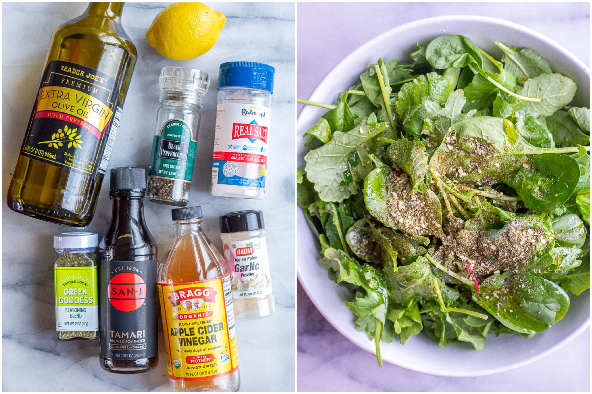 Delicious Five-Minute Dinner Salad - She Likes Food