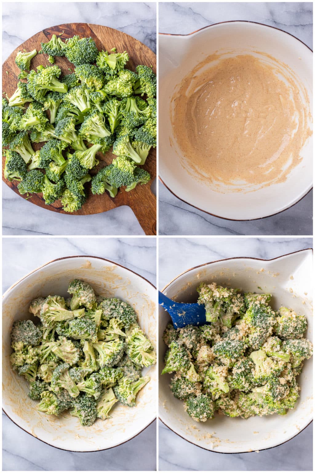 Crunchy Baked Broccoli with Spicy Soy Sauce - She Likes Food