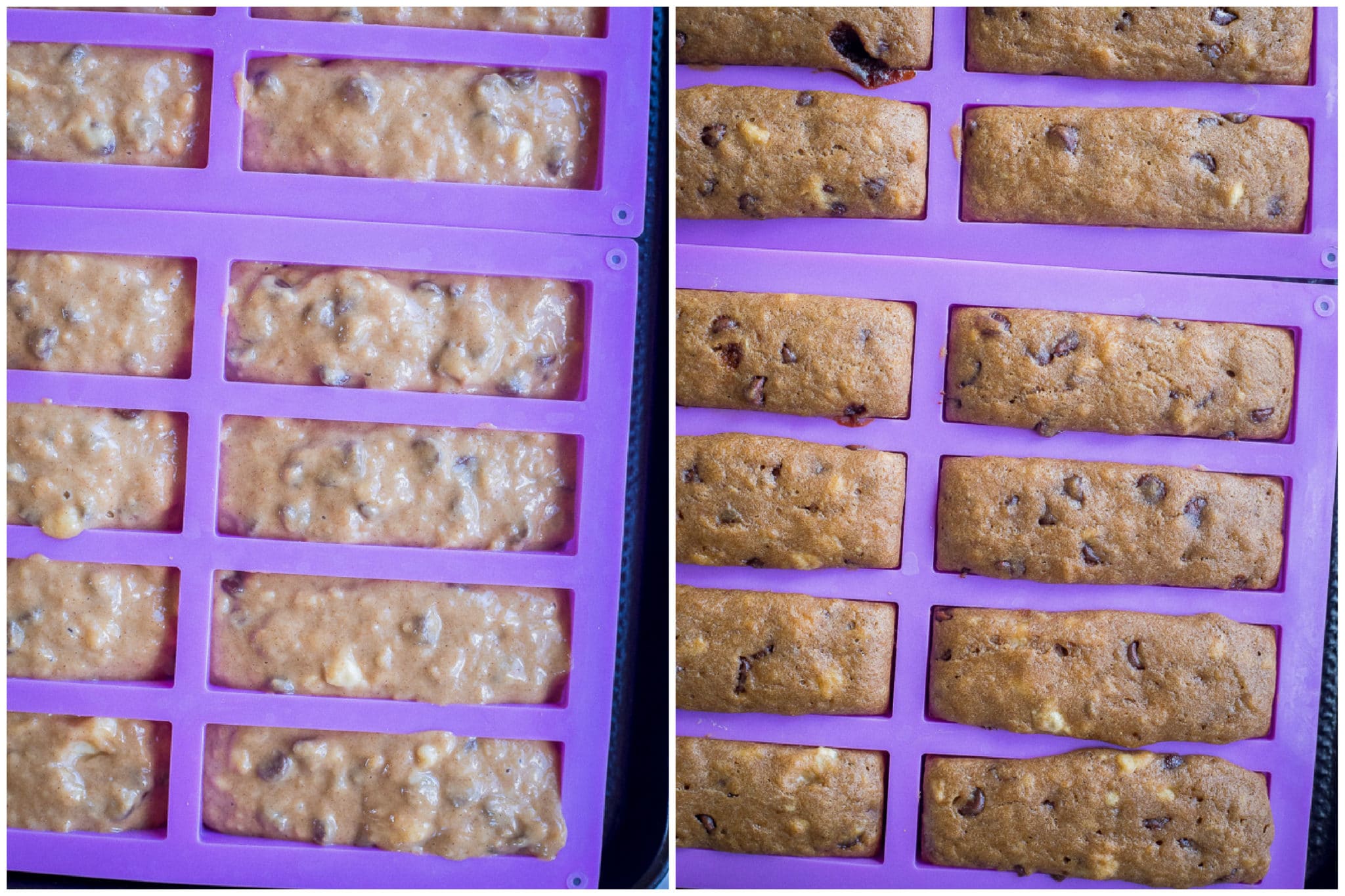 Chocolate Chip Banana Bread Bars - She Likes Food