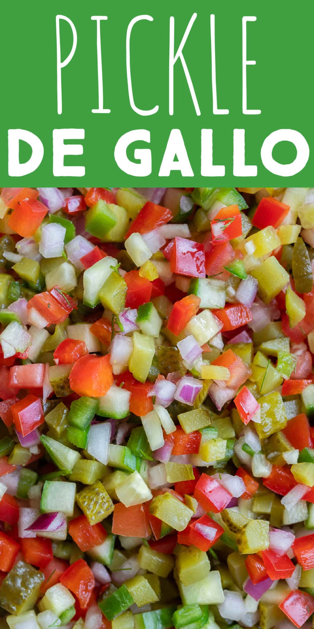 Pickle De Gallo Recipe - She Likes Food
