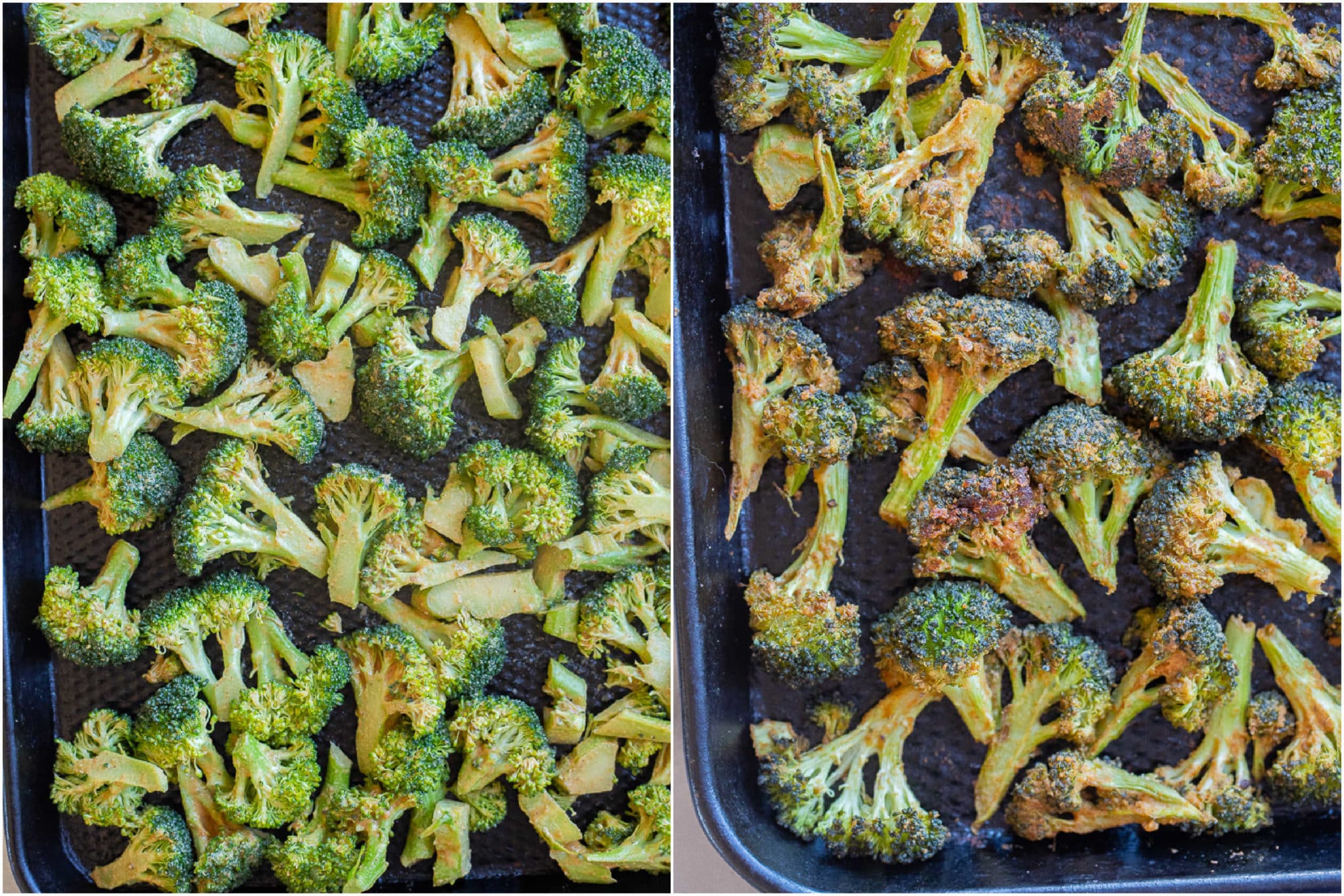 Tahini-Roasted Broccoli - She Likes Food