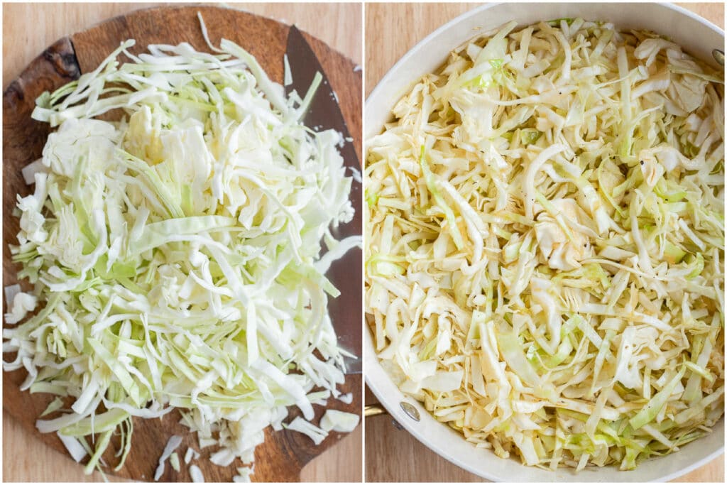 Easy Sautéed Cabbage - She Likes Food
