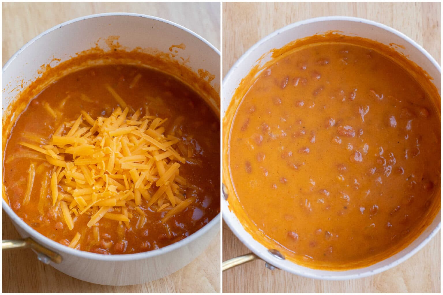 Cheesy Beans with Rice - She Likes Food
