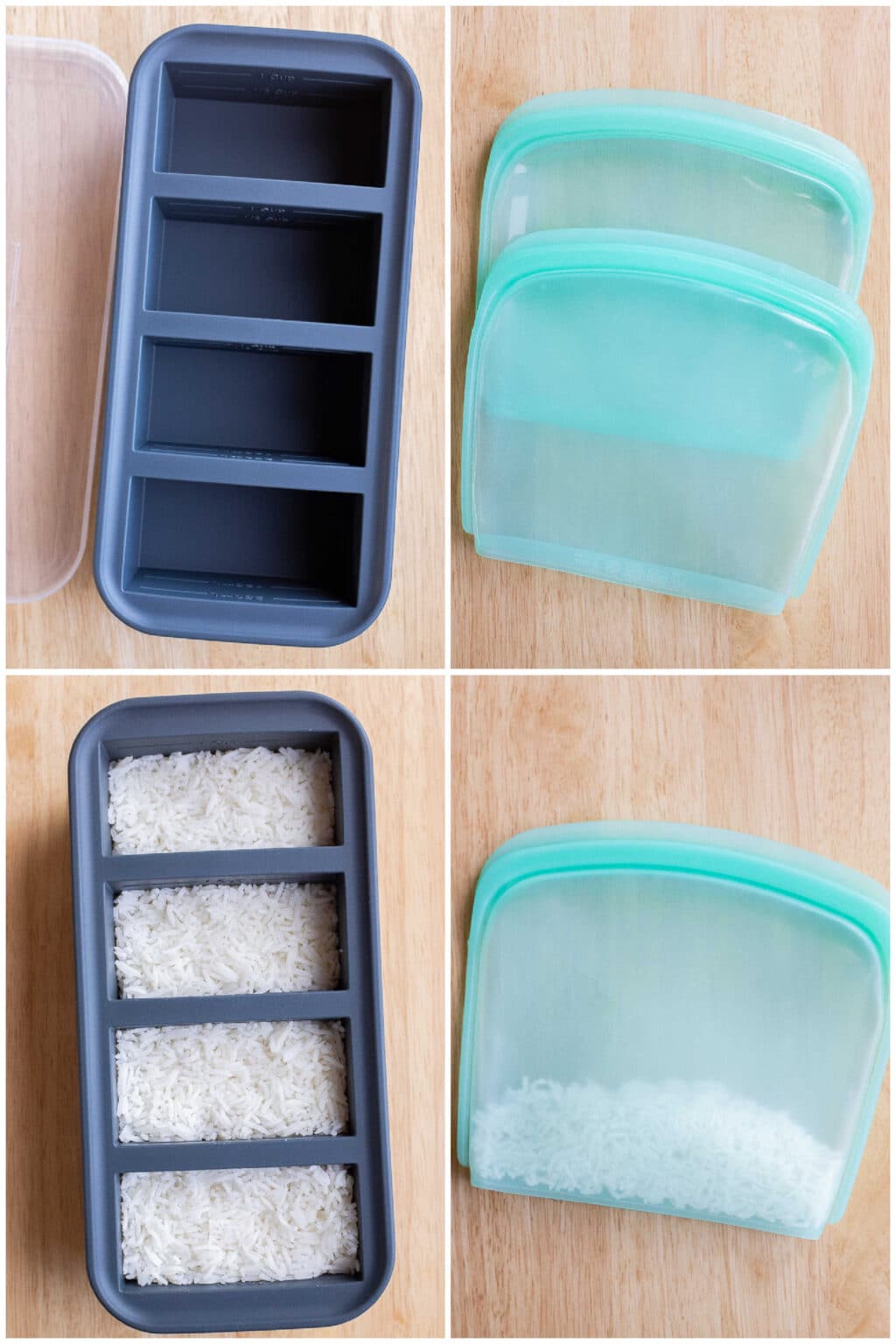 How To Freeze Rice - She Likes Food